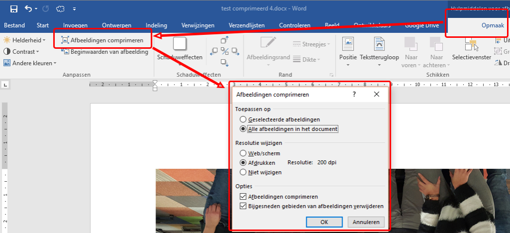 Hoe zet ik een .odt bestand om naar een .docx bestand?