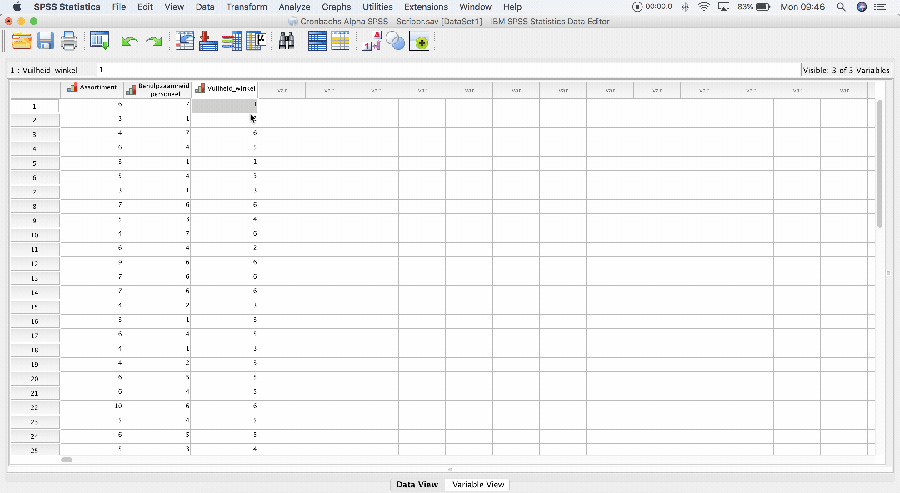 Cronbach's Alpha in SPSS | Berekenen en interpreteren